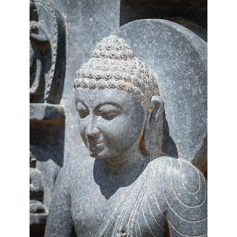High Quality Granite Buddha Statue from India For Sale at 1stDibs