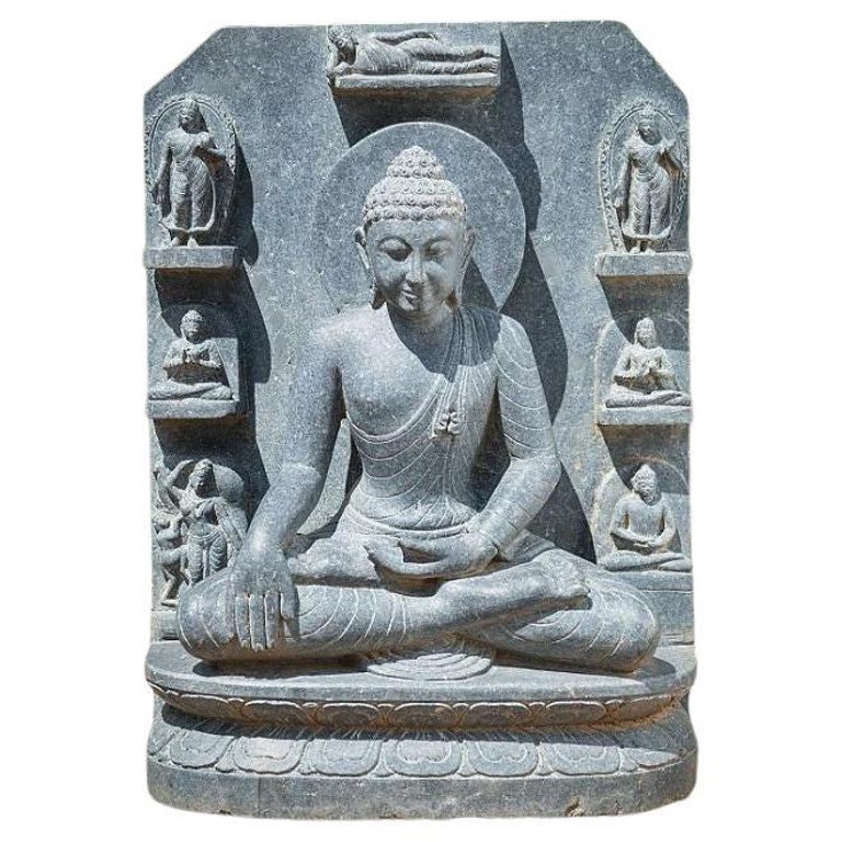 High Quality Granite Buddha Statue from India For Sale at 1stDibs