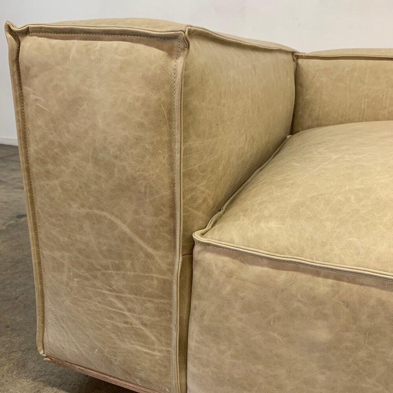 High Quality Leather Corner Section at 1stDibs