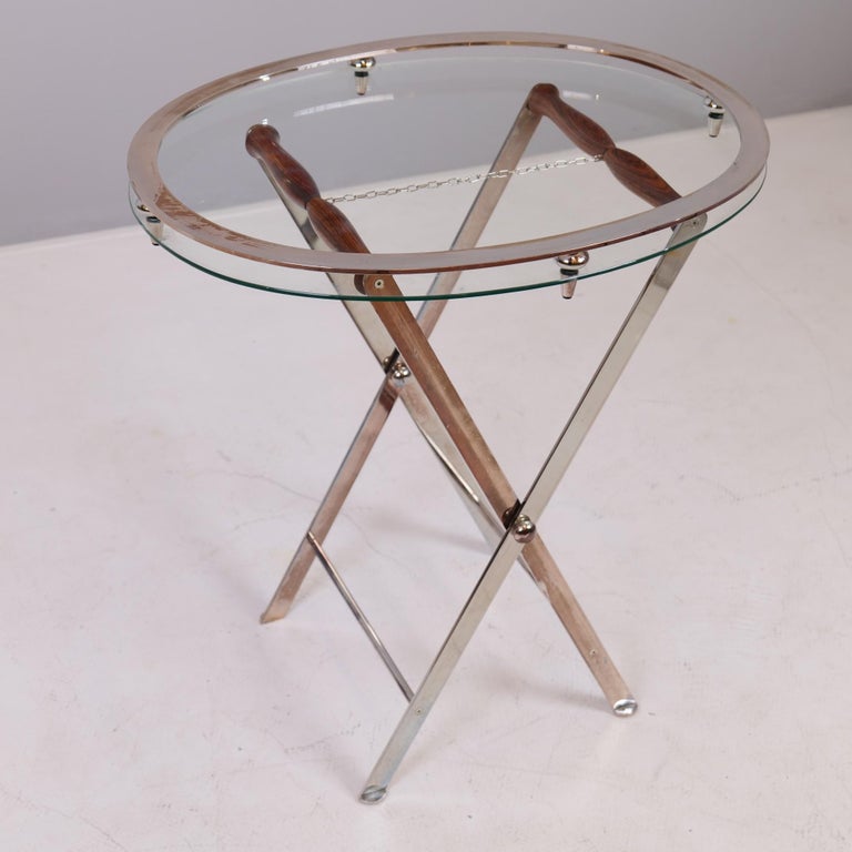 High quality silver plated vintage serving table with removable top For ...