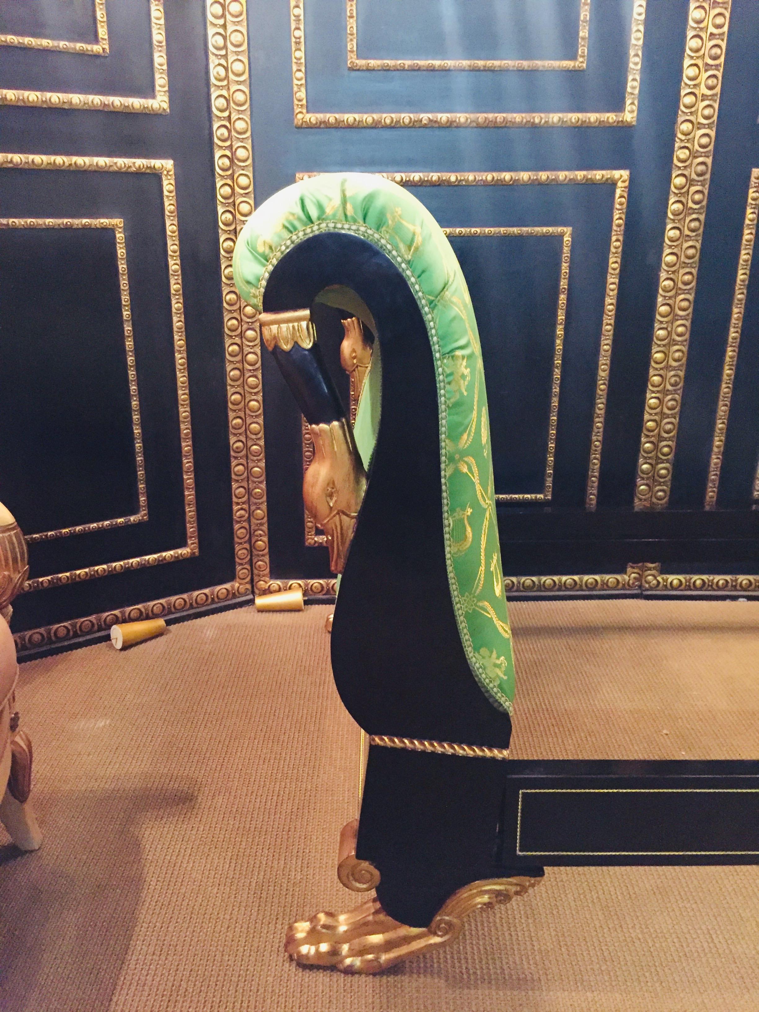 High Quality Swan Bed in the Empire For Sale at 1stDibs