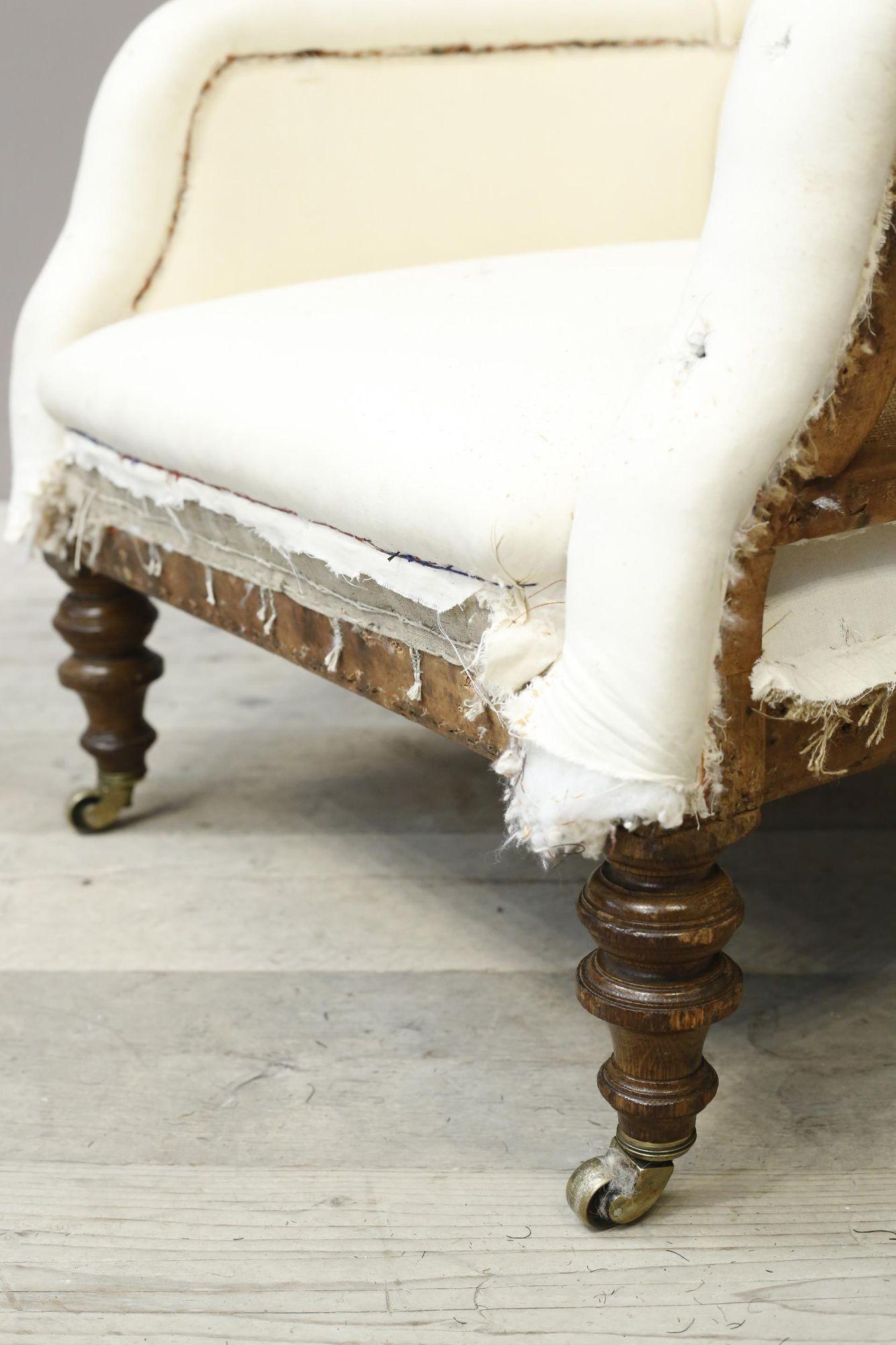 High quality Victorian country house armchair by Sopwith For Sale at ...