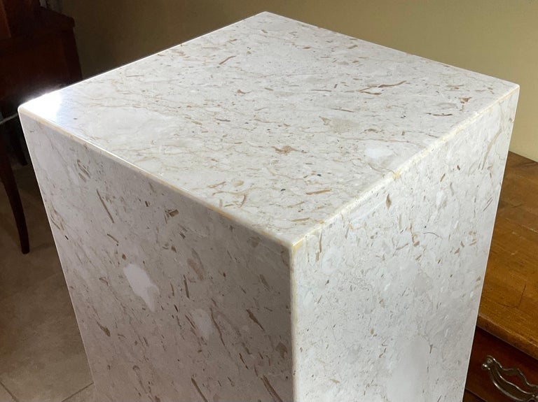 High Rectangular Marble Sculpture Base For Sale at 1stDibs | marble ...