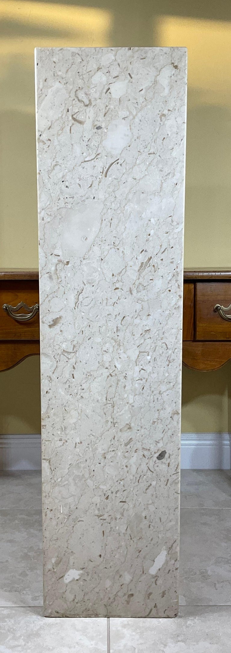 High Rectangular Marble Sculpture Base For Sale at 1stDibs | marble ...