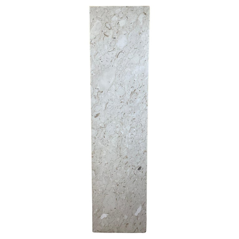 High Rectangular Marble Sculpture Base For Sale at 1stDibs | marble ...