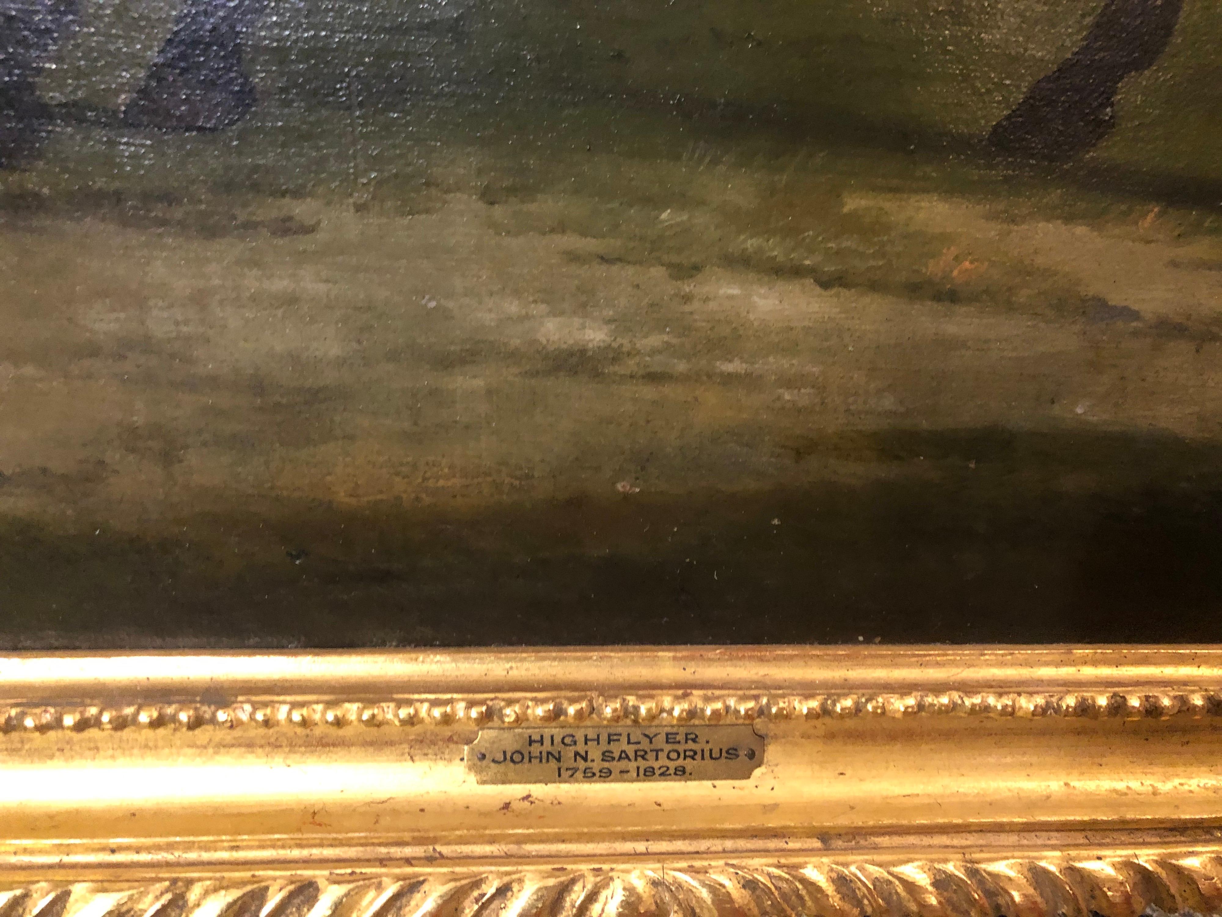 "Highflyer" Painting by John N. Sartorius For Sale at 1stDibs | john ...