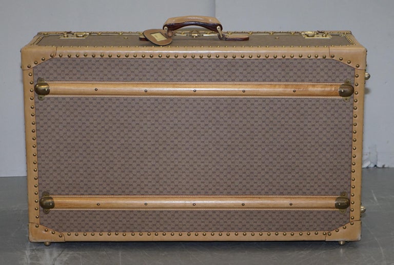 Highly Collectable Gucci Gg Supreme Monogram Steamer Trunk Wardrobe ...
