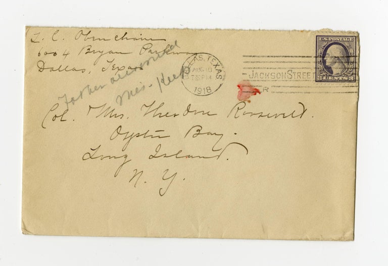 Highly Important Theodore Roosevelt Collection of 6 Items For Sale at ...