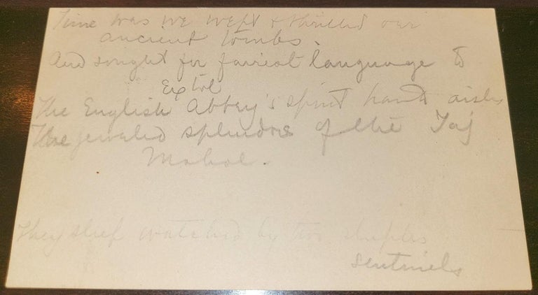 Highly Important Theodore Roosevelt Collection of 6 Items For Sale at ...