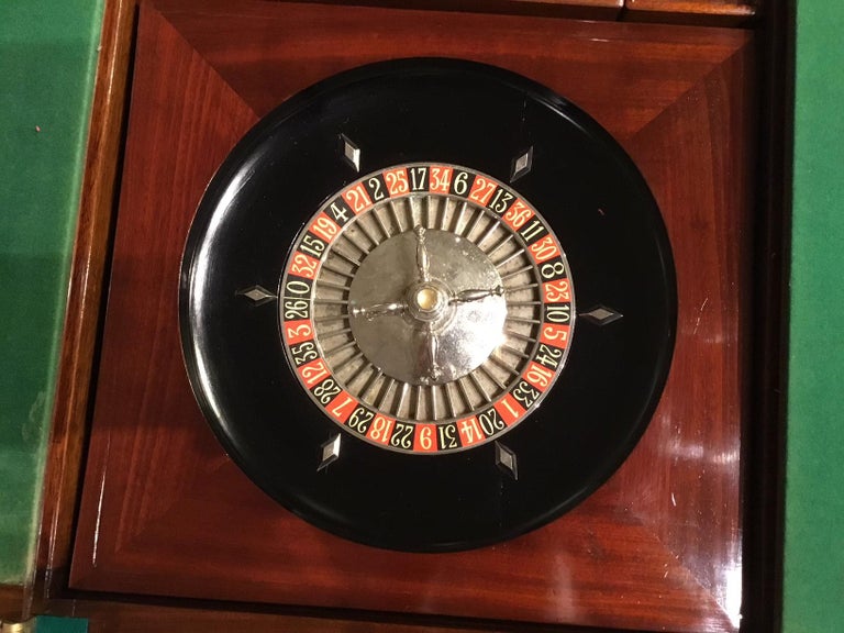 Highly Unusual and Rare Walnut Edwardian Period Metamorphic Roulette at ...