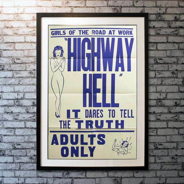 Highway Hell, Unframed Poster, 1941 For Sale at 1stDibs