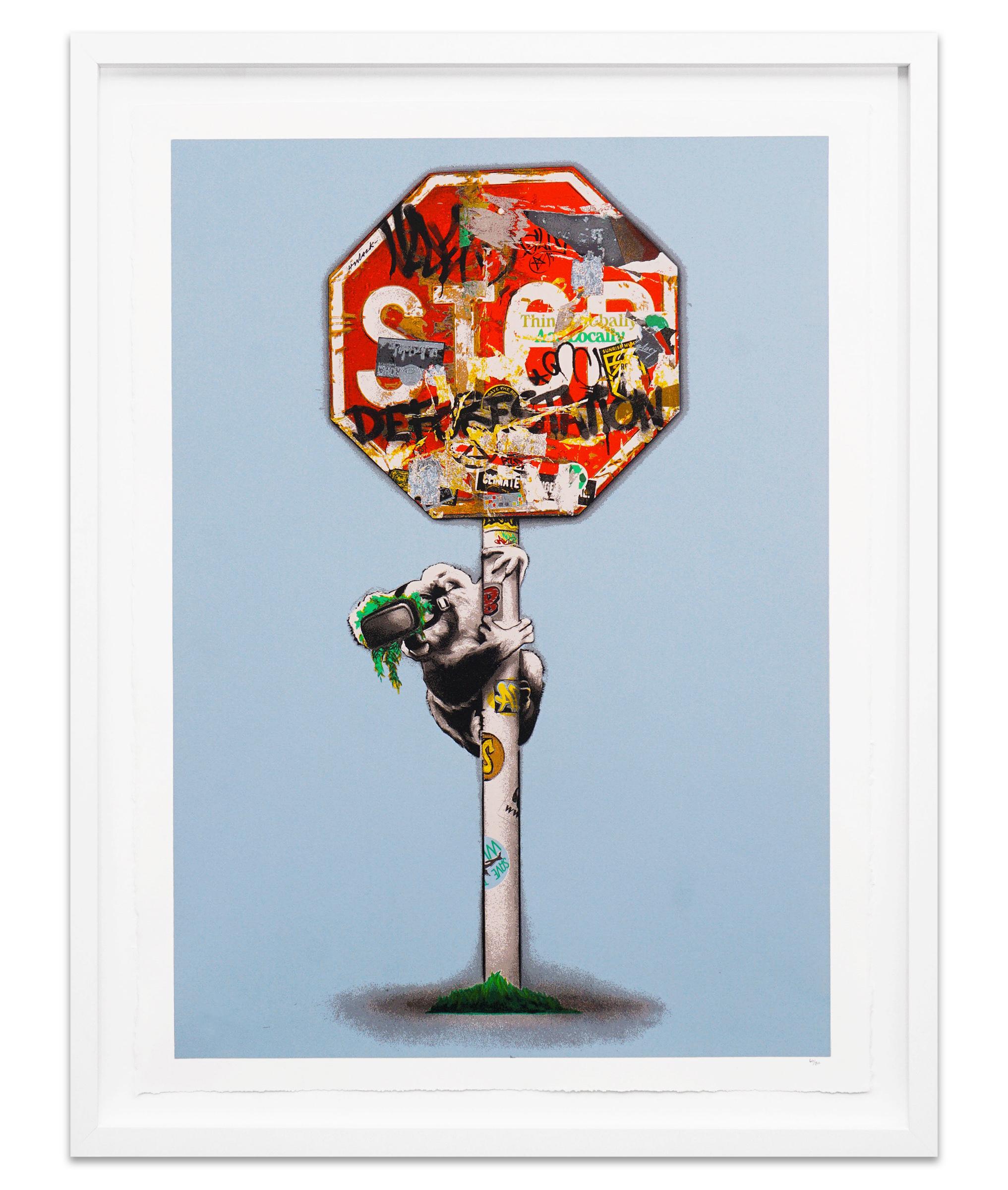 Cryptik - Cryptik - The Guardian - Urban Graffiti Street Art Print For ...