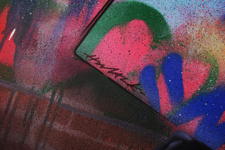 Hijack - Hijack, 'Steal It' Unique Graffiti Street Pop Art Painting ...