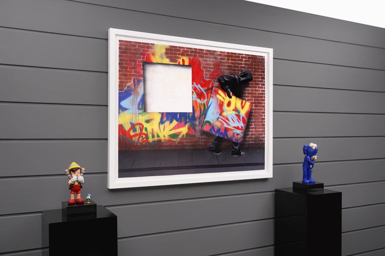 Hijack - Hijack, 'Steal It' Unique Graffiti Street Pop Art Painting ...