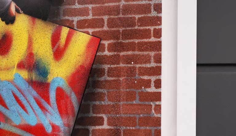 Hijack - Hijack, 'Steal It' Unique Graffiti Street Pop Art Painting ...