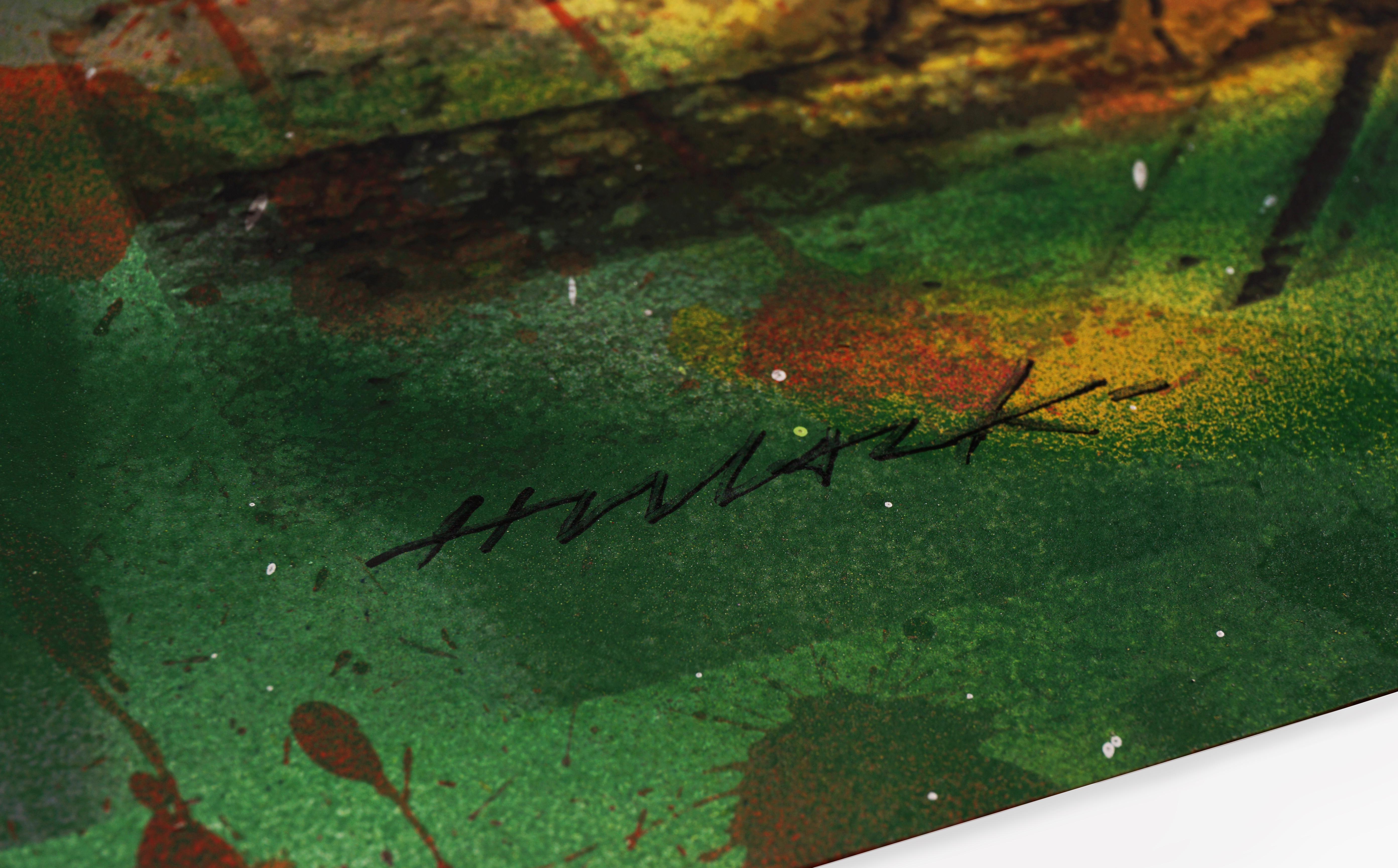 Hijack - Hijack, 'Puzzled III' Unique Street Pop Art Painting, 2021 For ...