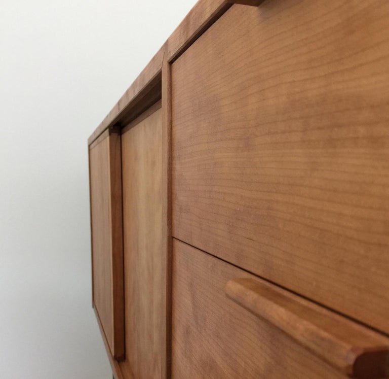 Hikido Credenza in Black Cherry For Sale at 1stDibs | dark cherry credenza