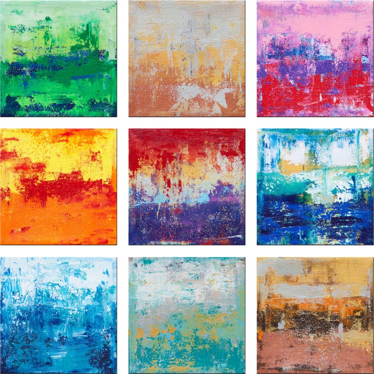 Hilary Winfield - Modern Industrial Series Collection 3, Painting ...