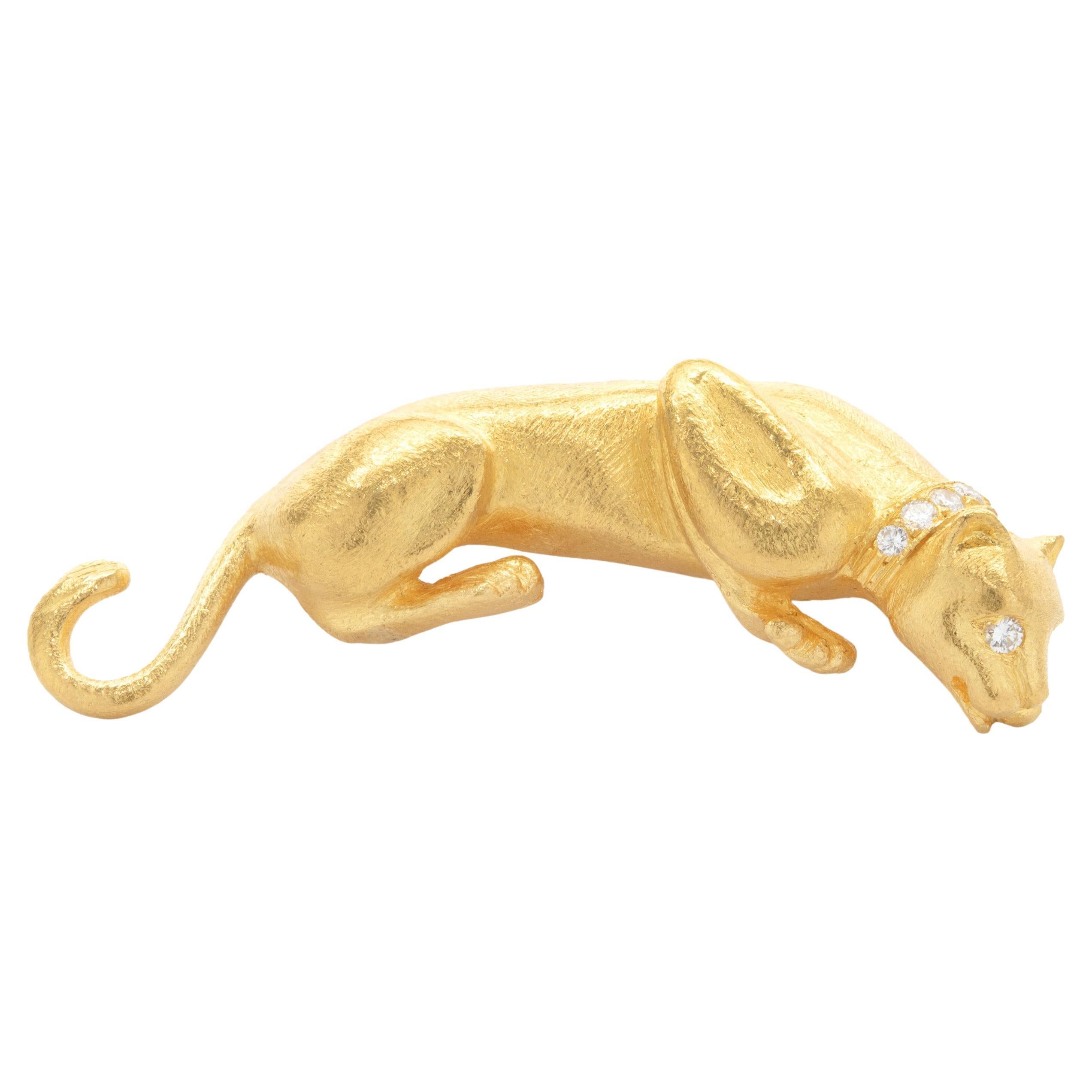 22 Karat Yellow Gold Cuban Cinco Pesos Coin Pin For Sale at 1stDibs