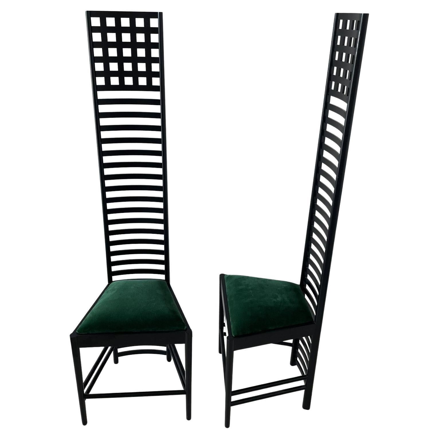 Charles Rennie Mackintosh 292 Hill House Chair by Cassina Charles Rennie Mackintosh 292 Hill House Chair by Cassina