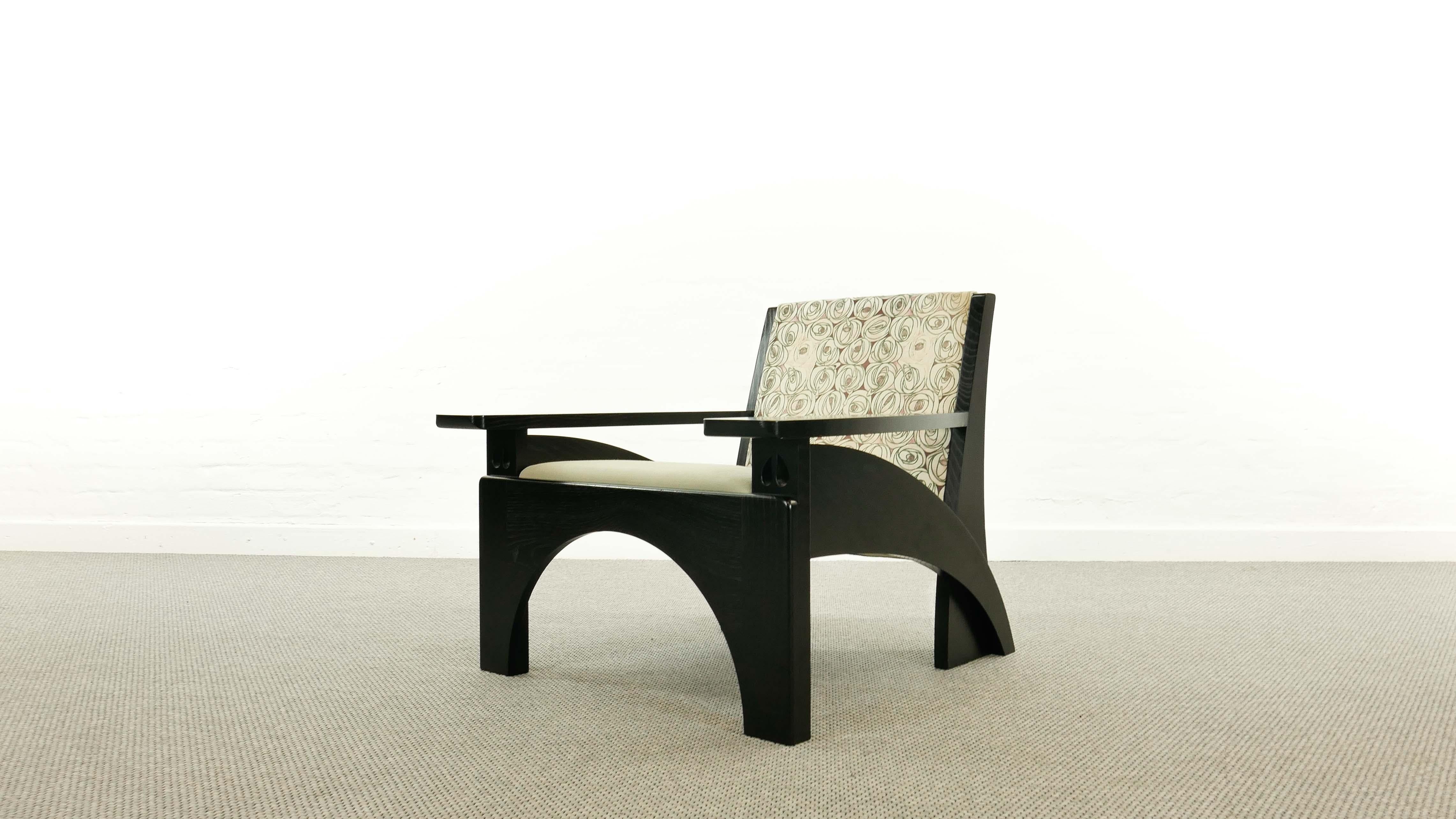 Hill House Set, Settee and Chair by Charles Rennie Mackintosh by ...