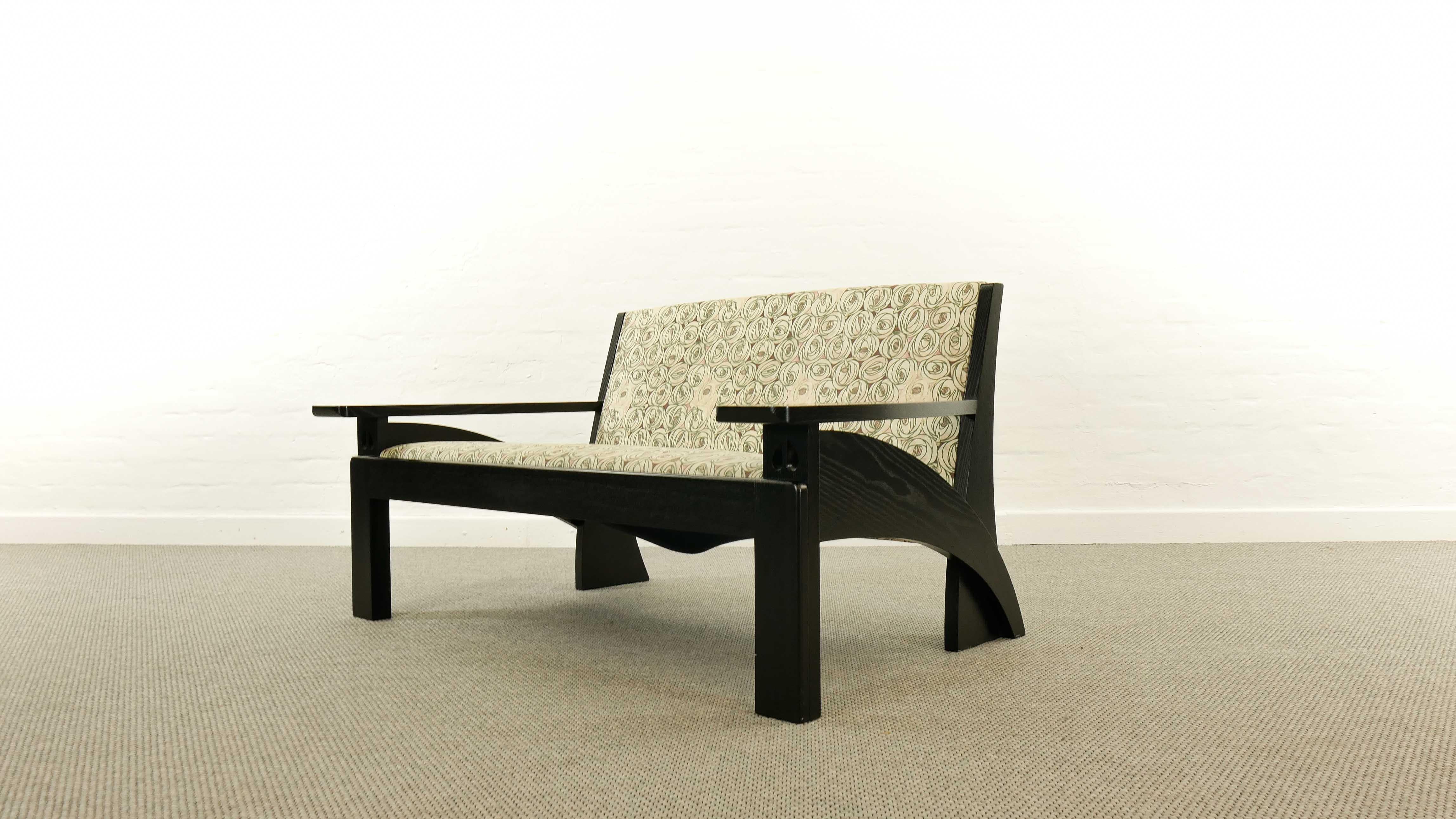 Hill House Set, Settee and Chair by Charles Rennie Mackintosh by ...