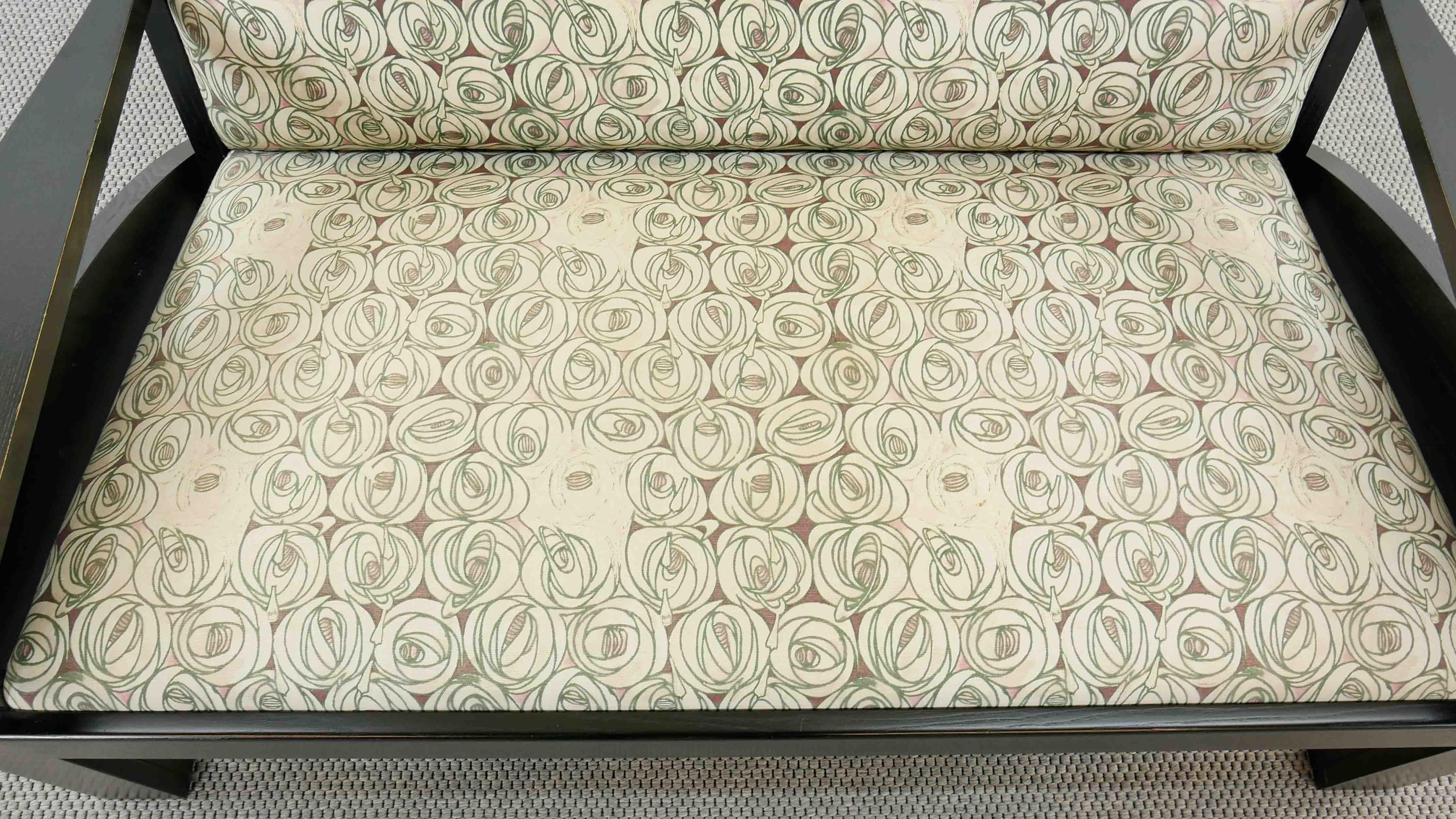 Hill House Set, Settee and Chair by Charles Rennie Mackintosh by ...