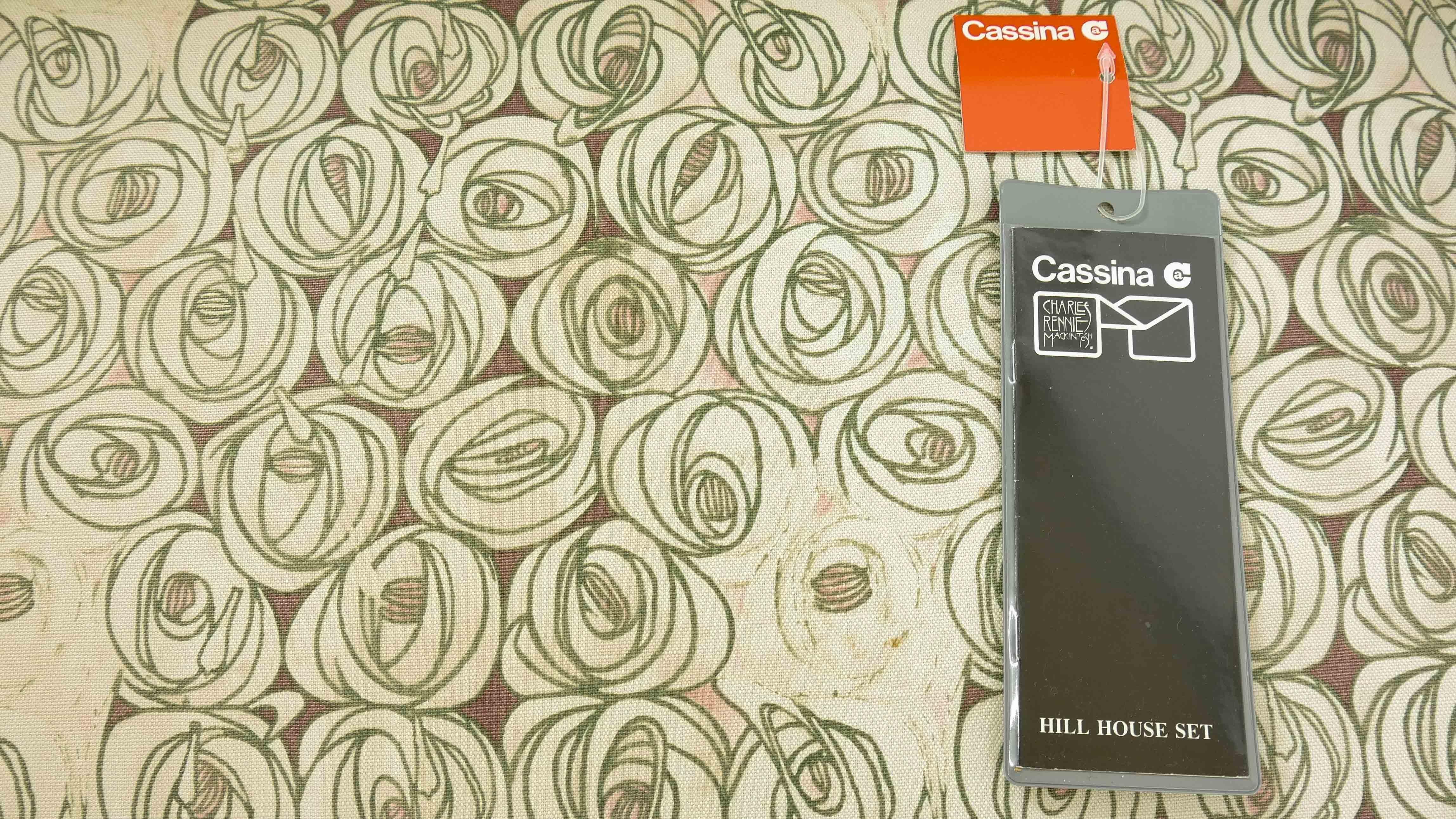 Hill House Set, Settee and Chair by Charles Rennie Mackintosh by ...