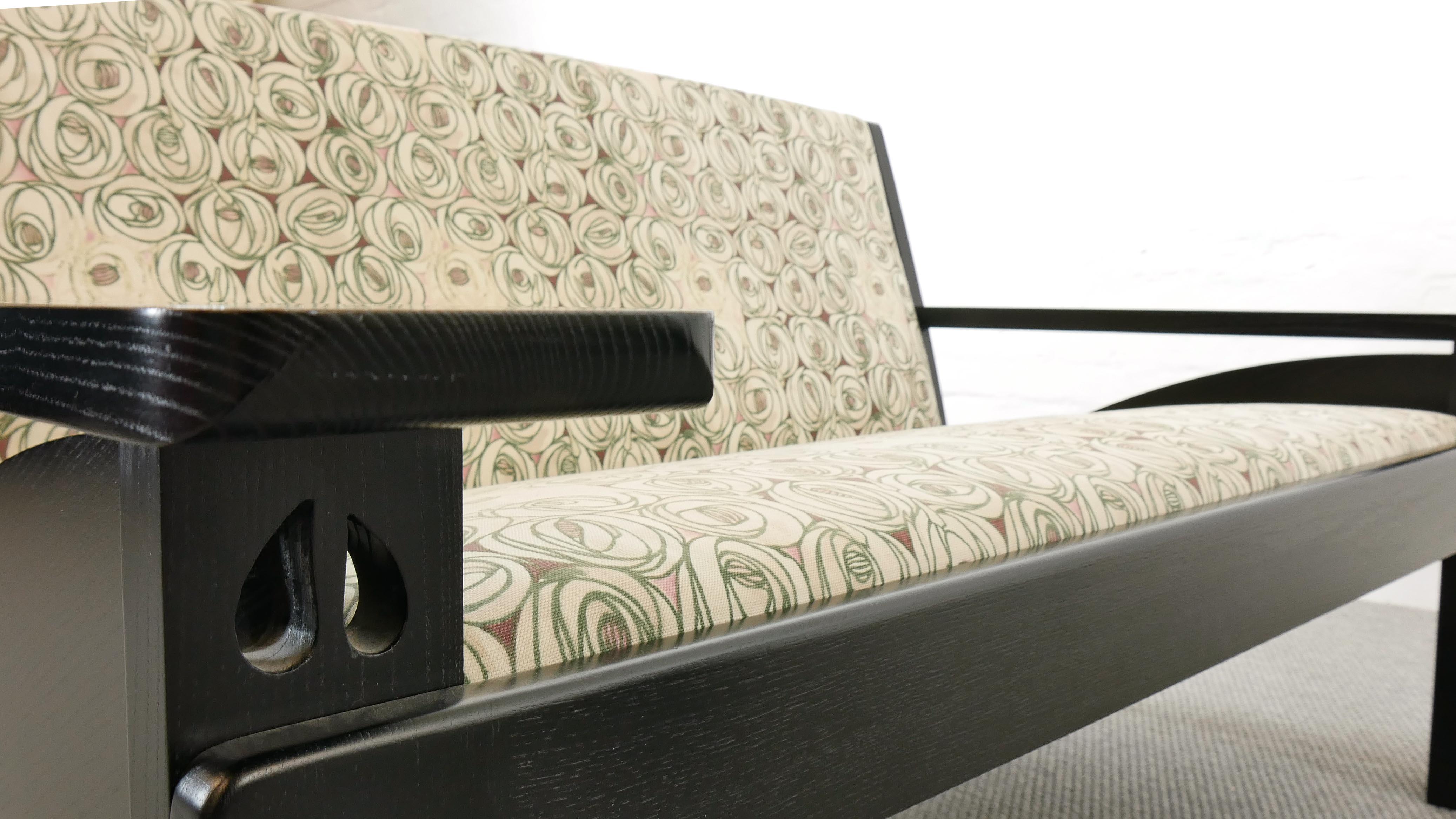 Hill House Set, Settee and Chair by Charles Rennie Mackintosh by ...