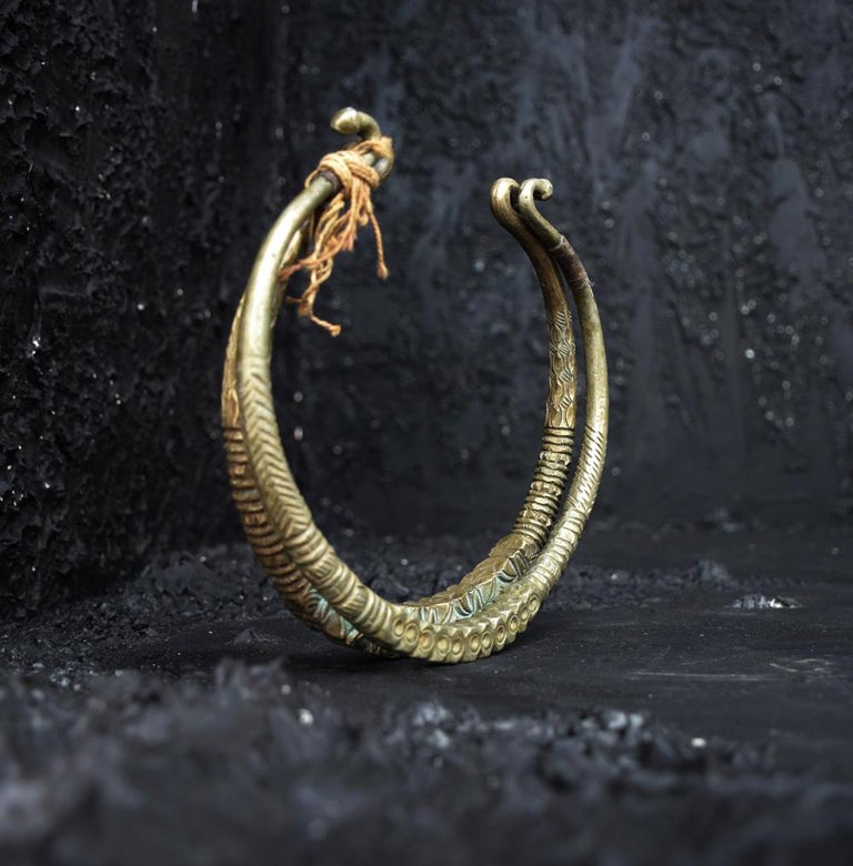 Hill Top Tribe Silver Torc at 1stDibs