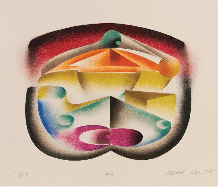 Hilliard Dean - '#9' — Modernist Abstraction — African American Artist ...