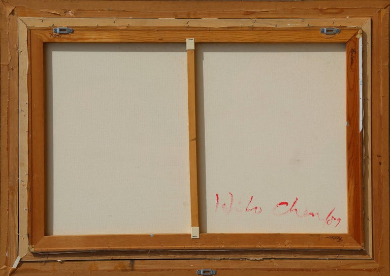 Hilo Chen - Camellia, Photorealist Painting by Hilo Chen at 1stDibs