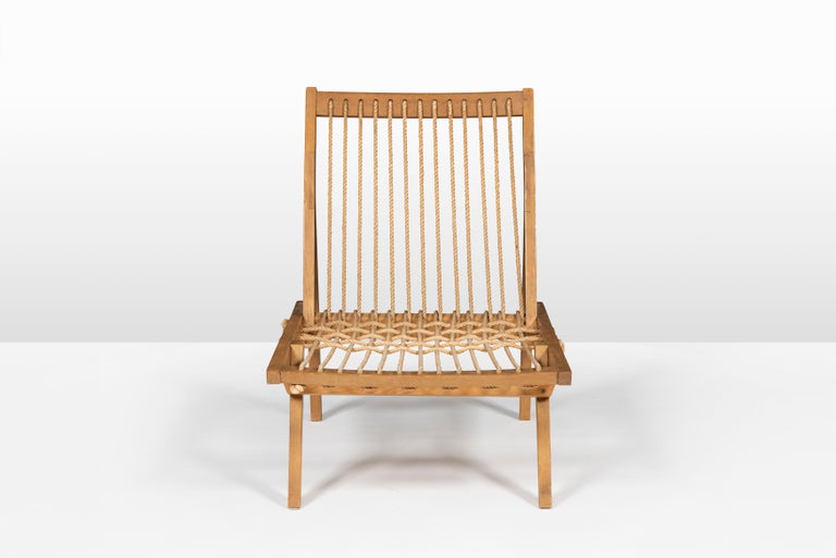 Himo Chair, Yokohama Edition 1952 by Riki Watanabe For Sale at 1stDibs