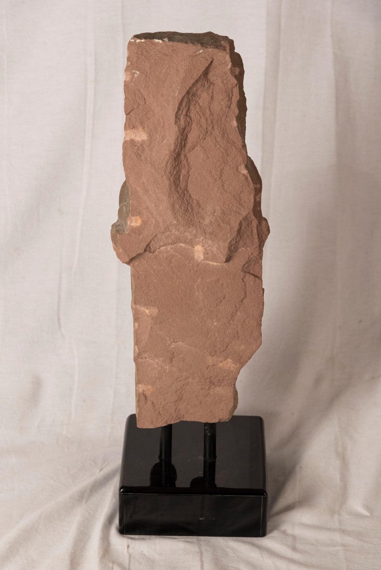 Hindu Deity Figure Carved in Basalt, 'circa 1850', India at 1stDibs