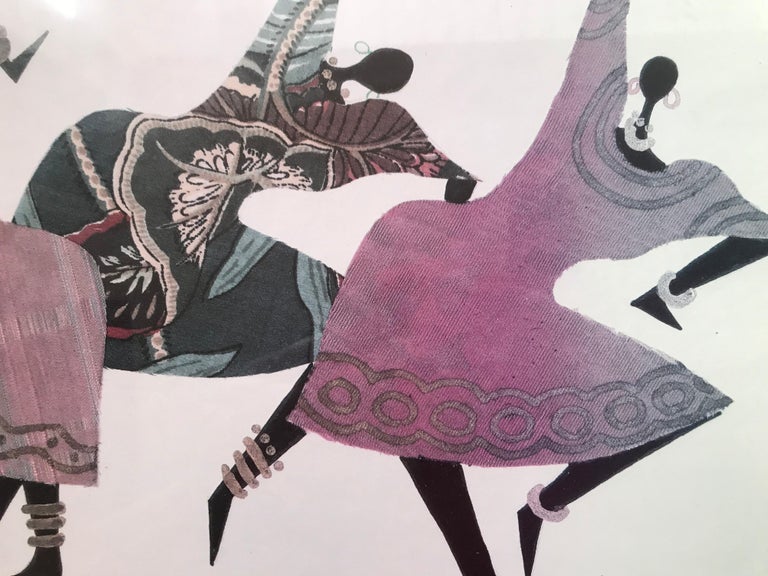 'Hip Bones In Motion" Lithograph Signed Halessie, 1989 at 1stDibs ...