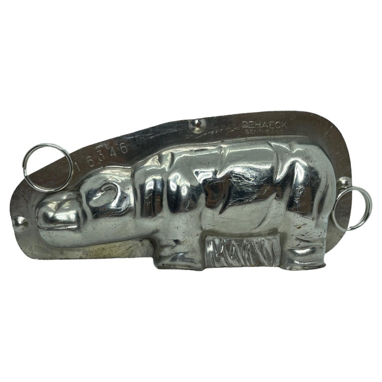 Moule à chocolat Hippo Hippopotamus De Haeck Gent-Gand, Vintage ...