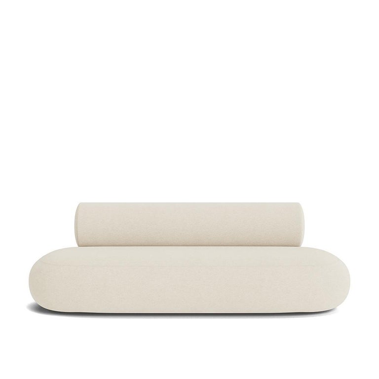'Hippo' Upholstered Sofa by Norr11, Zero, Cream For Sale at 1stDibs