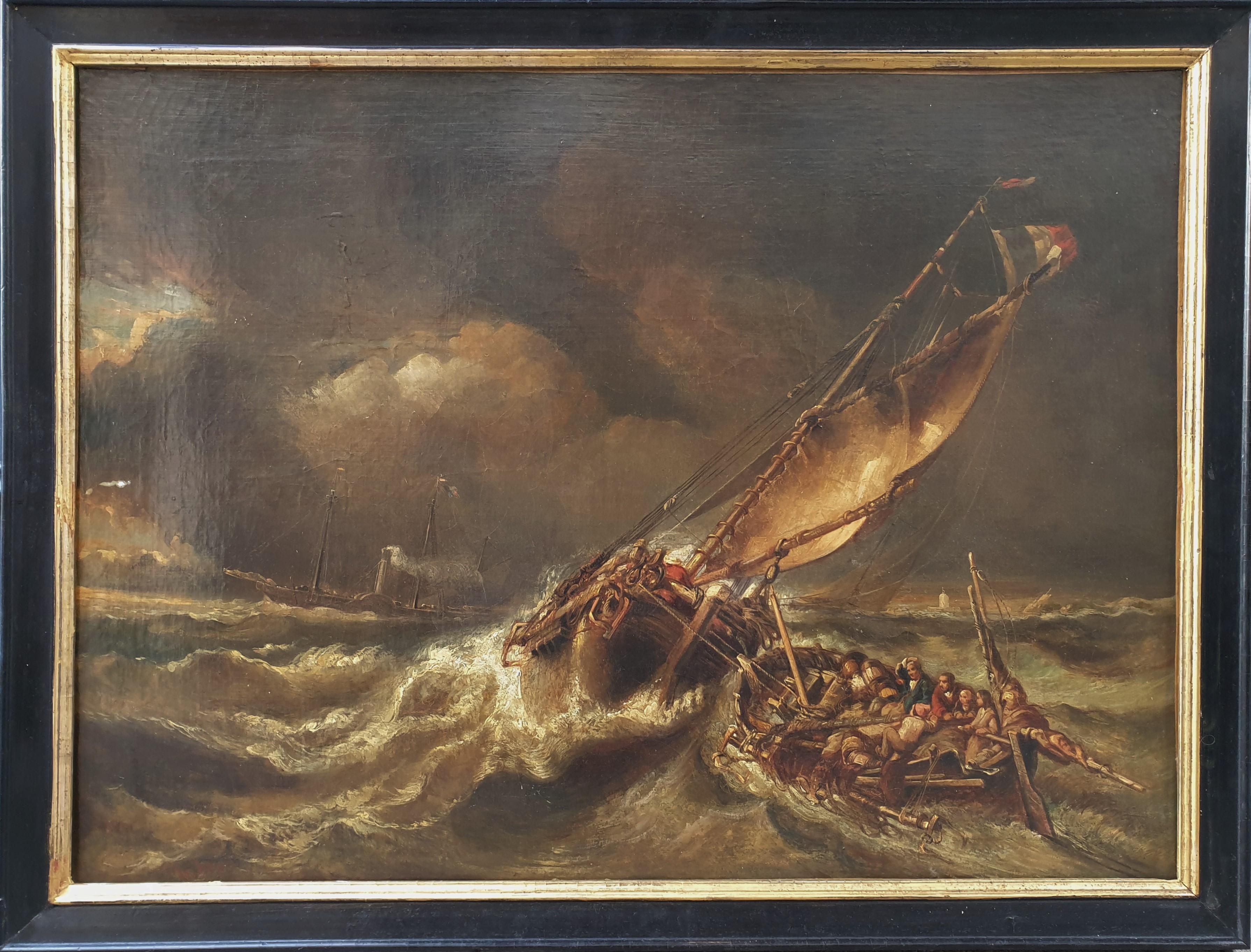 Gustave Bourgain - BOURGAIN, peintre français officiel de la marine ...
