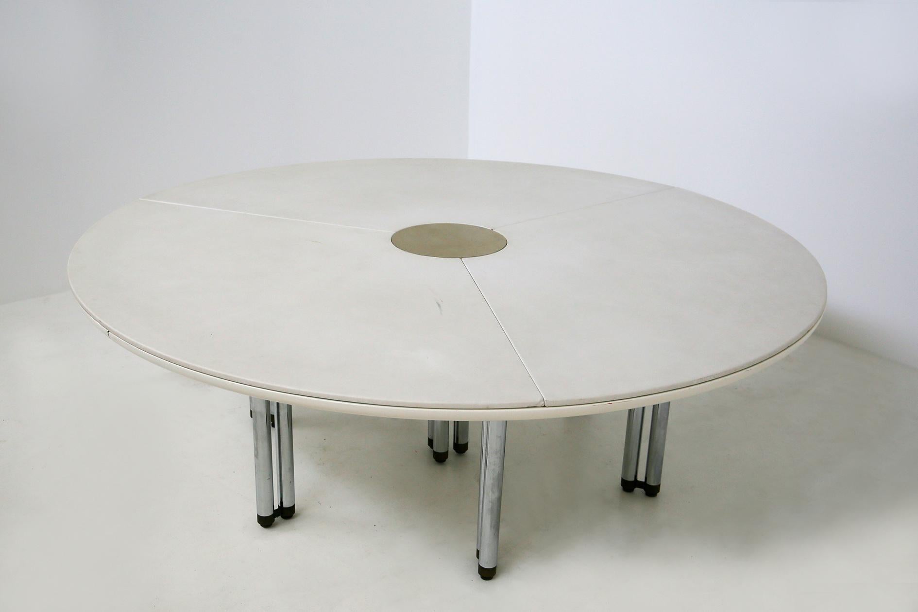 Hiroyuki Toyoda Large Italian White Table from the Series "Bisanzio ...