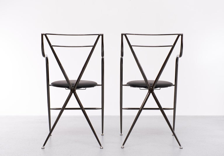 Hiroyuki Yamakado, 2 Cinderella Folding Chairs, Design, 1987 For Sale ...