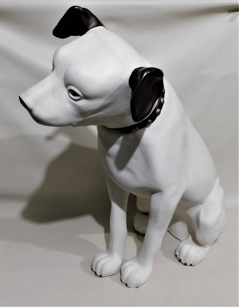 His Masters Voice Large Store Display 'Nipper' Dog Victor RCA Jack ...