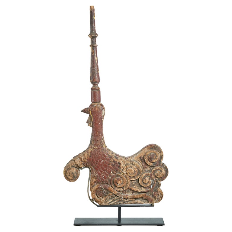 Historic Carved Stair Ballister For Sale at 1stDibs