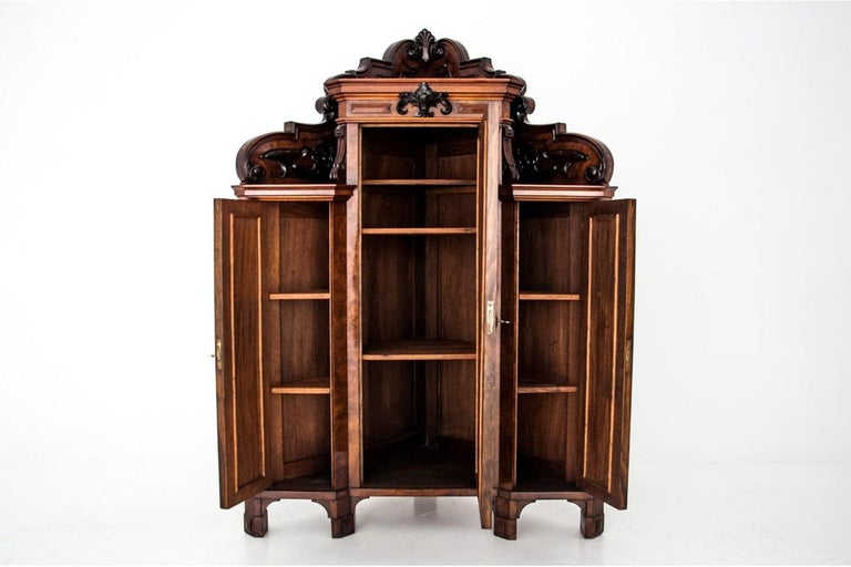 Historic Corner Commode from Around 1900, After Renovation For Sale at ...