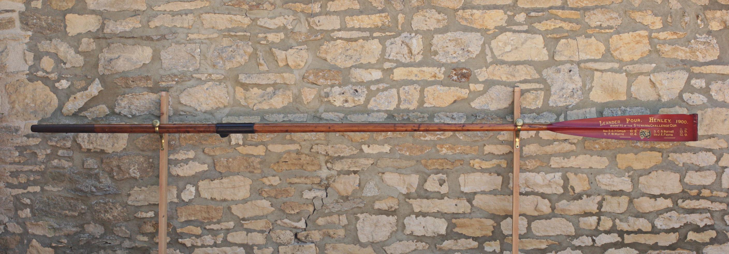 Historic Rowing Oar, 1900 Henley Leander Four. at 1stDibs