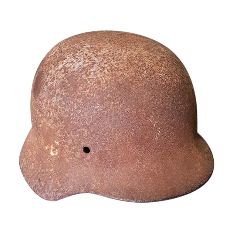 Historical Memorabilia Original WW2 German M35 Steel Helmet with Decal ...