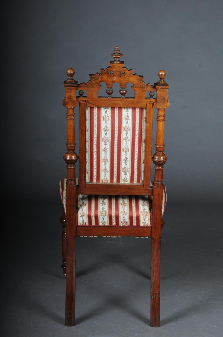 Historicism Salon Sofa, 2 Armchairs, 4 Chairs circa 1870, Walnut For ...
