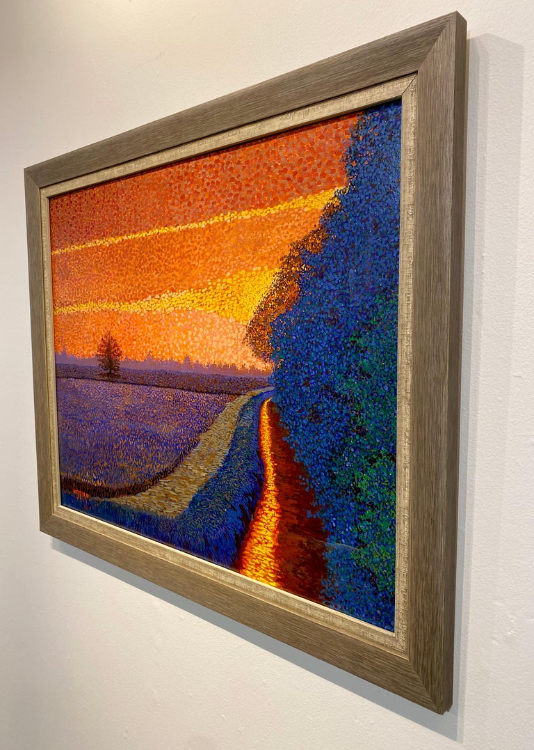 H.M. Saffer II - H.M. Saffer II, "Field of Dreams III", Pointillist ...