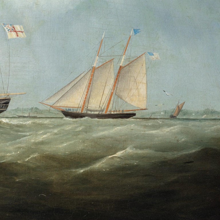 H.M.S. Topaze by George Mears For Sale at 1stDibs