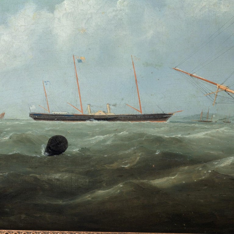 H.M.S. Topaze by George Mears For Sale at 1stDibs