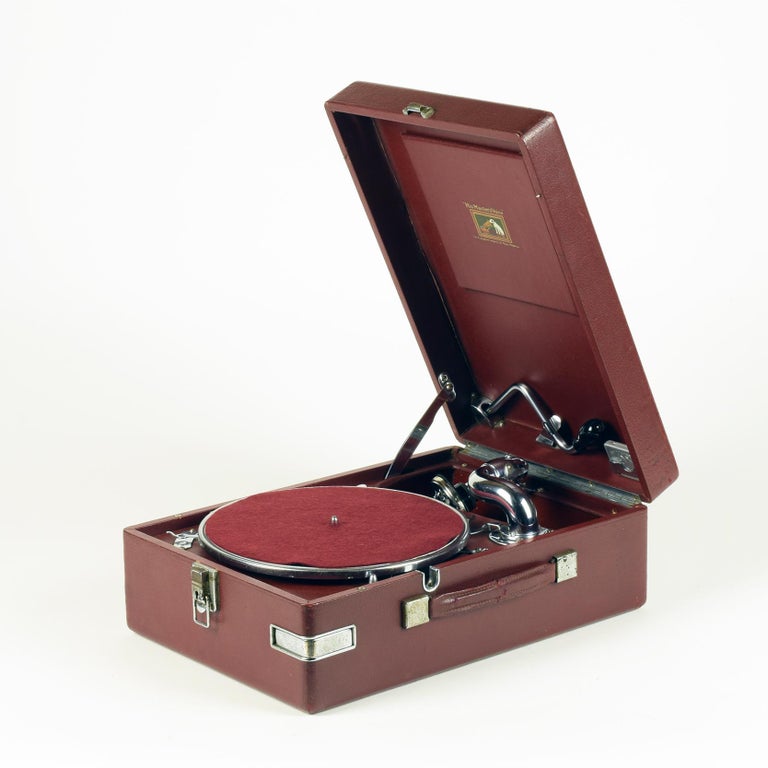 Hmv Portable Gramophone 102, Super Condition. Incl. Set 6 Caruso ...